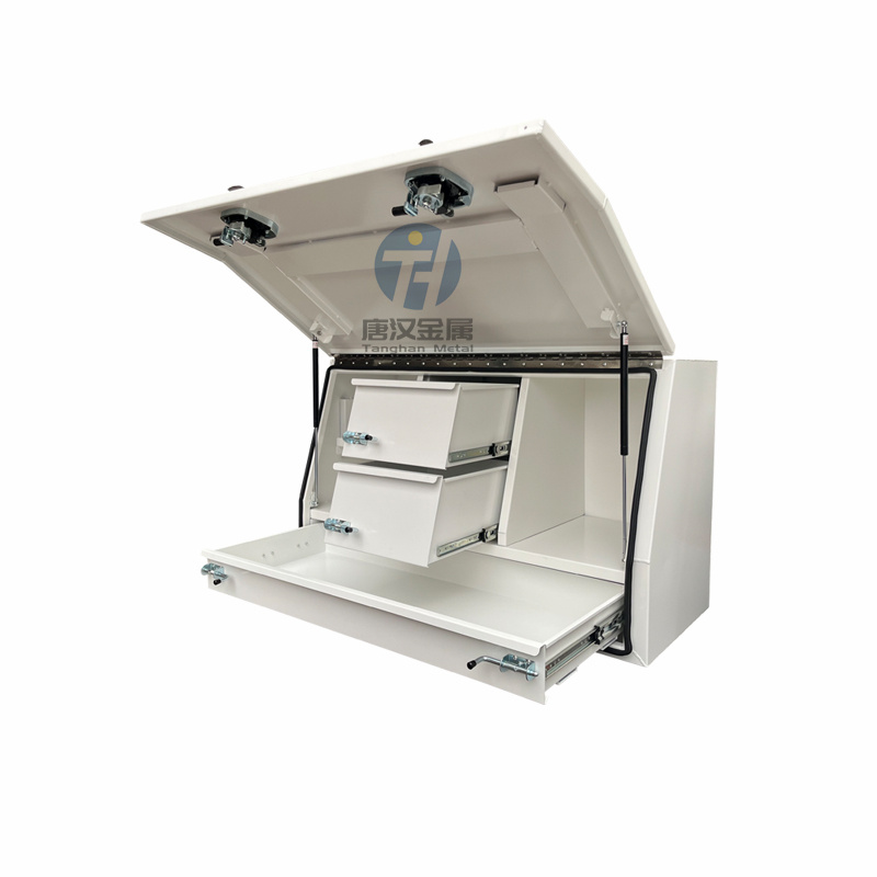 Custom 1200mm Aluminum Side Opening Full Lid Ute Storage Tool Box - Buy ...